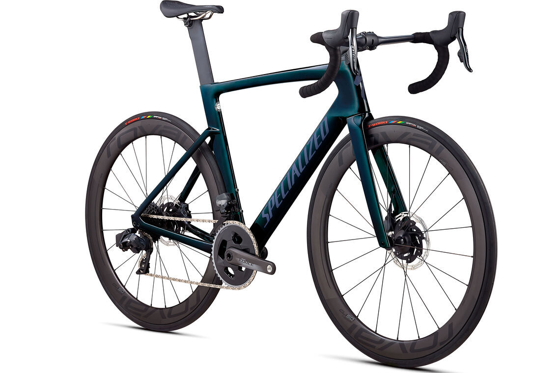 Venge Pro - SRAM eTAP | GLOSS TEAL TINT/BLACK REFLECTIVE | 54 cm | 47772